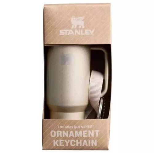 Stanley Water Bottle Keychain Christmas Tree Ornament Champagne 🎄🎅 | eBay