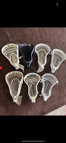 Strung Lacrosse Heads Lot Of 7 Mens | eBay