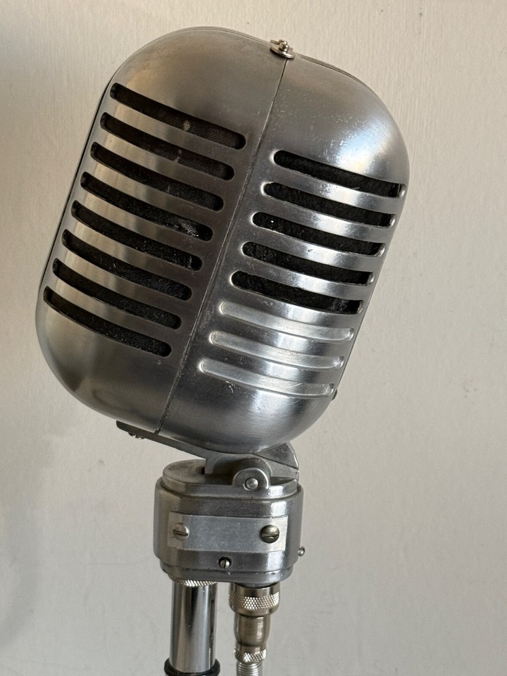 Vintage 1940's TURNER 101 Ribbon/Dynamic Microphone, beauty, works ...