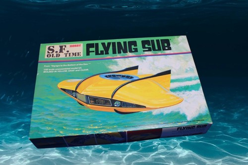 Tsukuda Hobby SF Old Time 1/60 Flying Sub Voyage to Bottom of The Sea ...