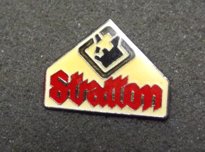 STRATTON Bear Ski Resort VERMONT Lapel Pin Vintage Travel Souvenir ...