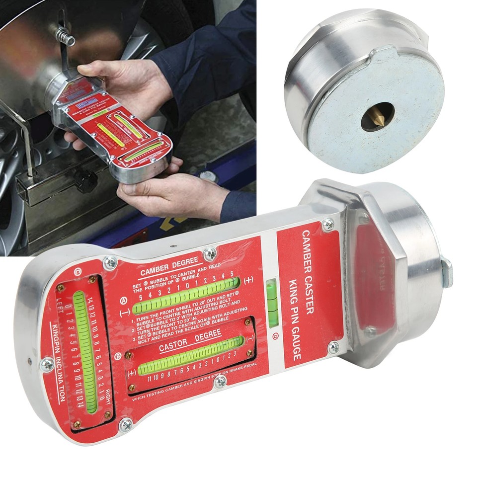Magnetic Camber Castor Kingpin Gauge Car Wheel Alignment Tool for Car ...