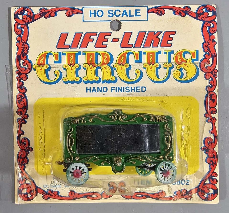 VINTAGE LIFE-LIKE HO SCALE CIRCUS MIRROR WAGON S802 #3 | eBay