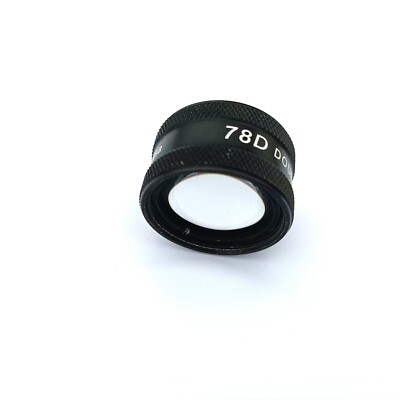 Original Black Color 78D Lens For Ophthalmology & Optometry Free Fast ...