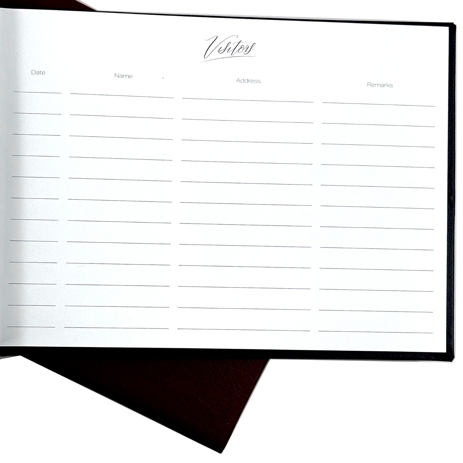 Visitor Guest Book Business Hotels Wedding Guest House Events Log Book ...
