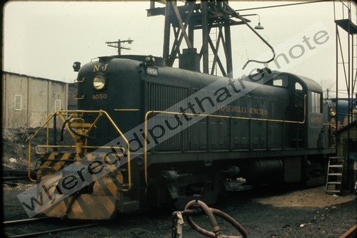 Orig. Slide Napierville Junction Railway NJ 4050 ALCO RS2 Rouses Point ...