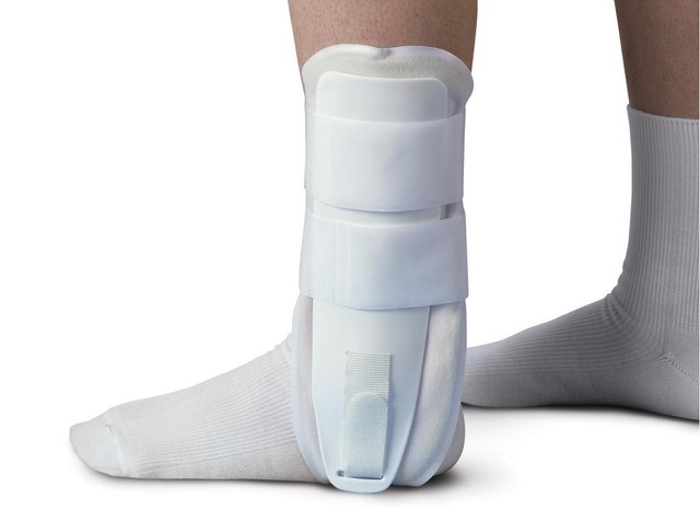 MEDLINE CURAD(R) ANKLE STIRRUP ORT27100 MEMORY FOAM WHITE SPLINT WO56 ...