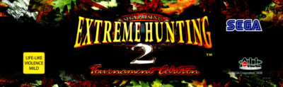 Extreme Hunting 2 Arcade Marquee 26" x 8" | eBay