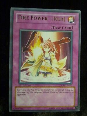 Fire Power - (RED)/ CRV-JP052/ Yu-Gi-Oh | eBay