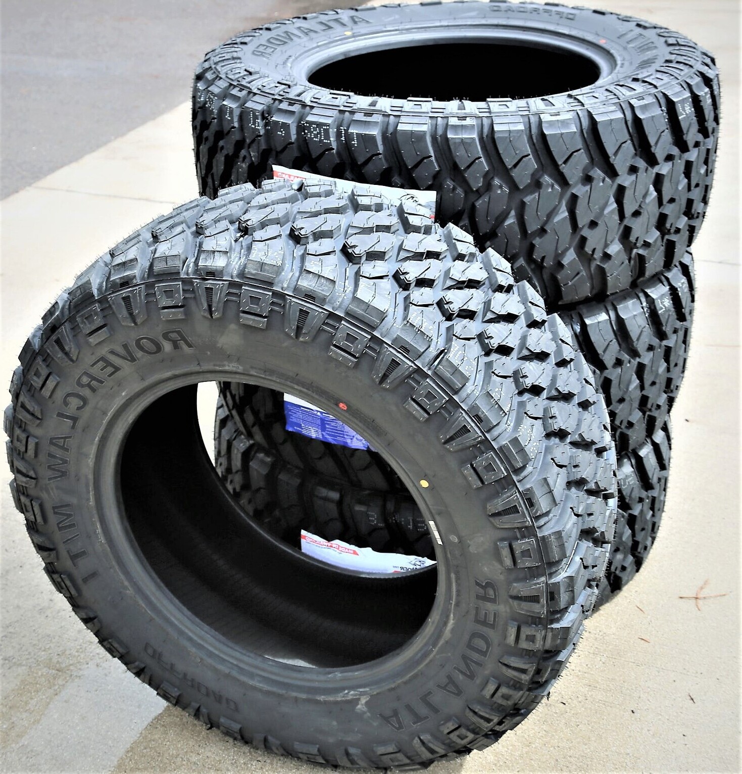 4 Tires LT 235/75R15 Atlander Roverclaw M/T I MT Mud Load C 6 Ply | eBay