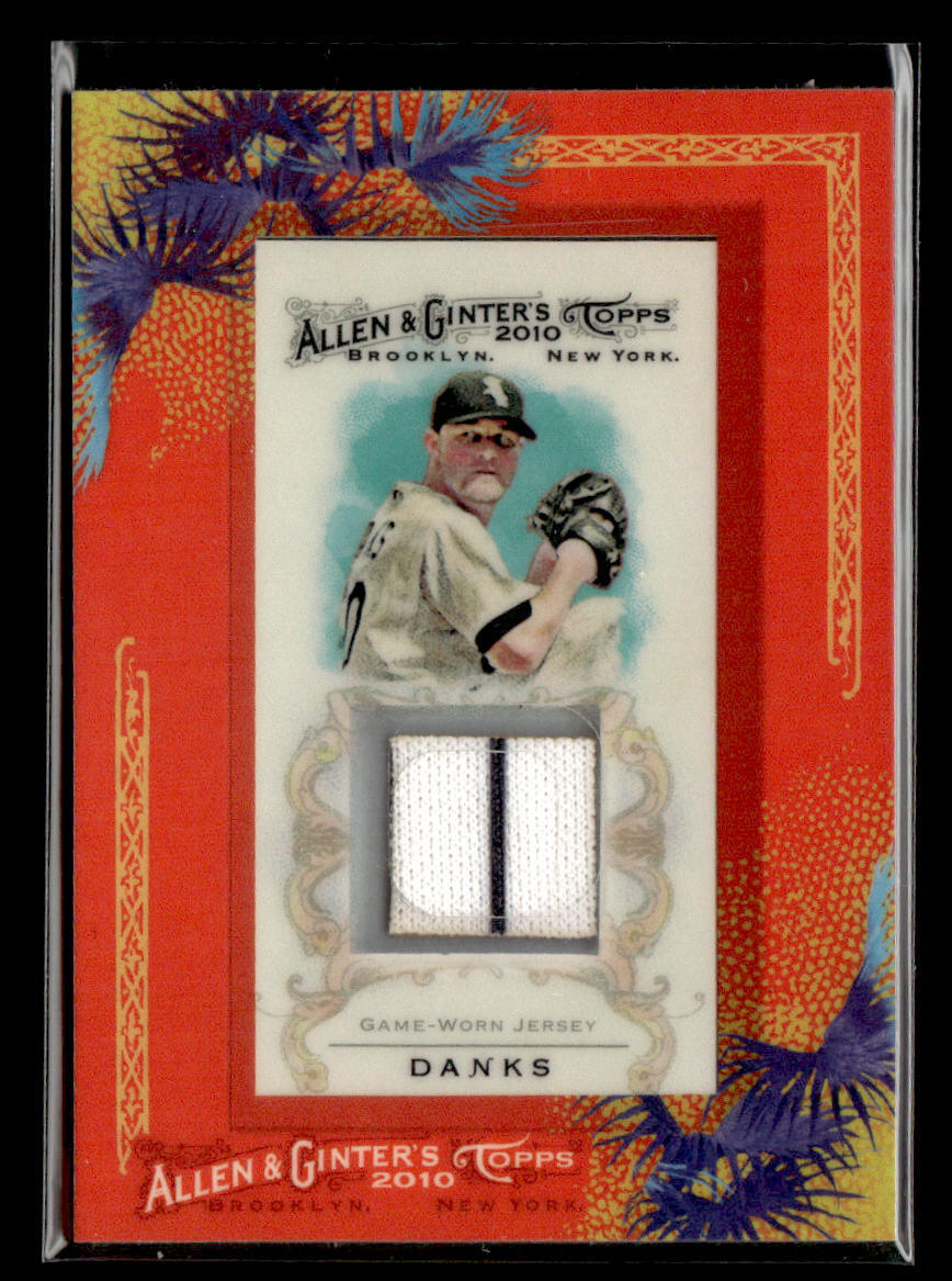 2010 Topps Allen & Ginter #AGR-JD John Danks Relics | eBay