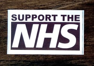 SUPPORT THE NHS Stickers (25-500) Stay at home, Protect the NHS, Save ...