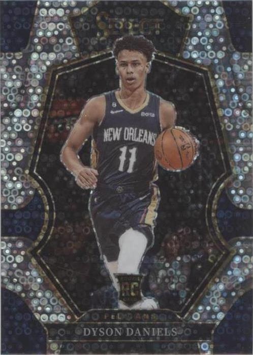 2022-23 Panini Select - Premier Level Dyson Daniels #172 Disco Prizm ...