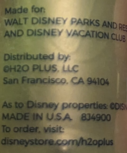 Disney Resorts H2O+ Plus Sea Marine Revitalizing Shampoo H20 Qty 10 ...
