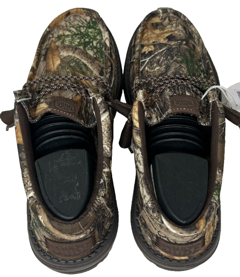 Hey Dude Men's Wally Realtree Edge Brown Slip On Casual Shoes Size:11 ...