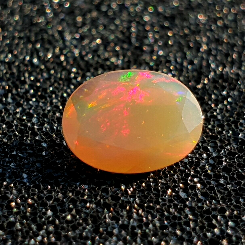 100% Naturale Etiope Opale Ovale Forma Welo Opale di Fuoco 7x9 MM / 0.80 Crt | eBay UK