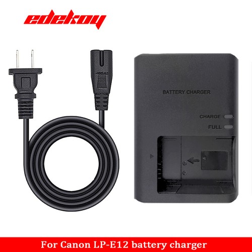 LC-E12 Charger For Canon LP-E12 Battery EOS M200 M50 M50II M10 M100 ...