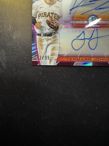 2024 Bowman Draft Baseball Konnor Griffin Temarr Johnson Dual Auto /99 ...