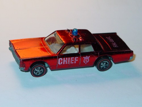 HOT WHEELS REDLINE FIRE CHIEF CRUISER -Red Spectraflame, -NICE! | eBay