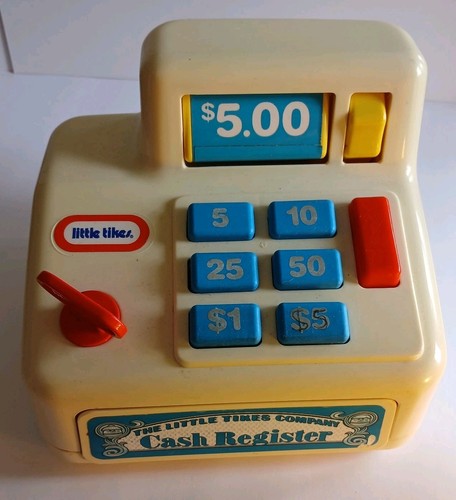 Little Tikes Cash Register Activity Toy Collectible Childrens Toy Big ...