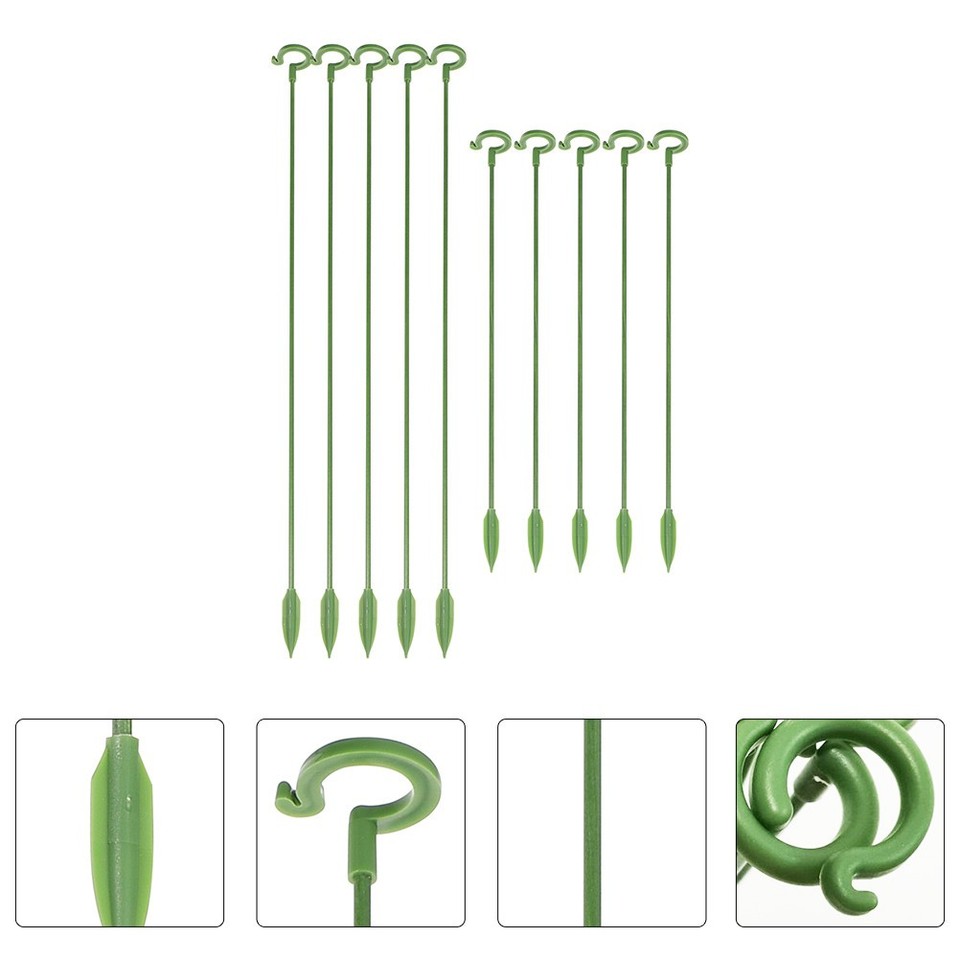 3 Pieces Support Sticks for Orchids Flower Pot Holder Horticultural ...