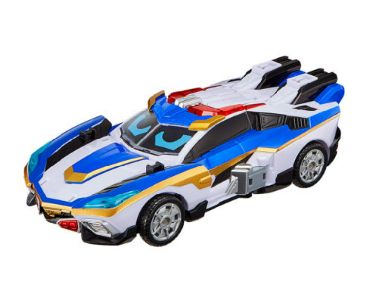 2025 Metal Cardbot W BLUECOP W Transforming Patrol Car Robot Korean Toy ...