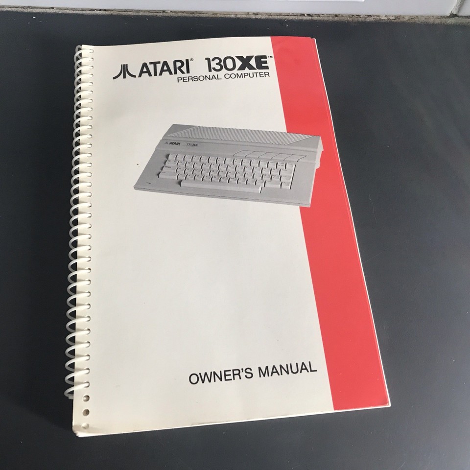 Atari 130XE Computer Untested With Manual | eBay