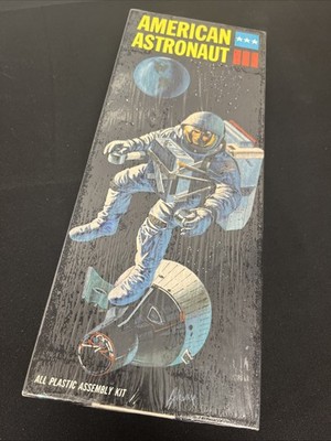 1967 Aurora American Astronaut Factory Sealed Model Kit No. 409-100 | eBay