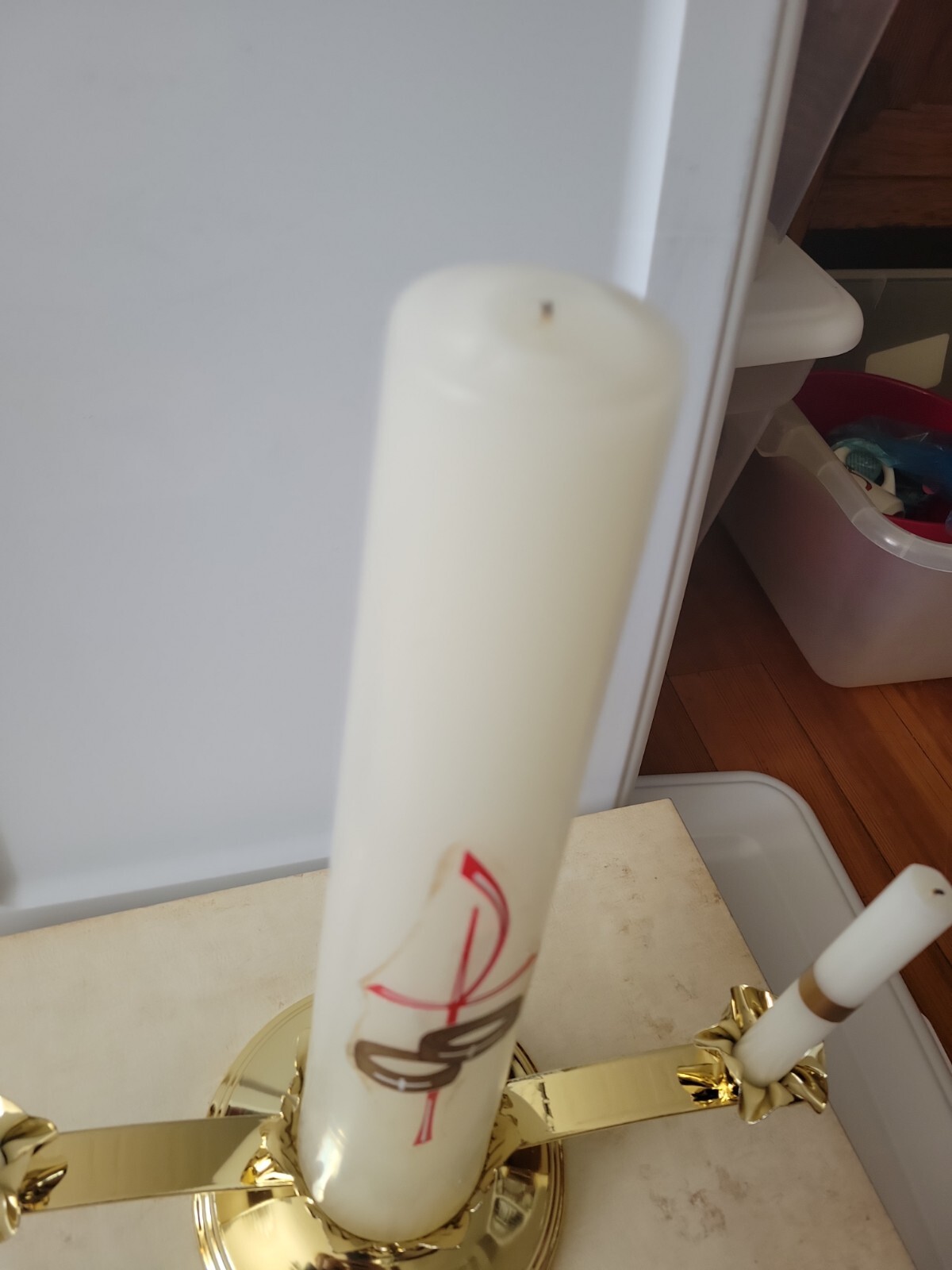 Vintage Retro Wedding Unity Candle Candelabra Set- READ | eBay