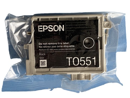 Cartouches d'Encre Originale EPSON T055 Black / Genuine Ink Cartridge ...