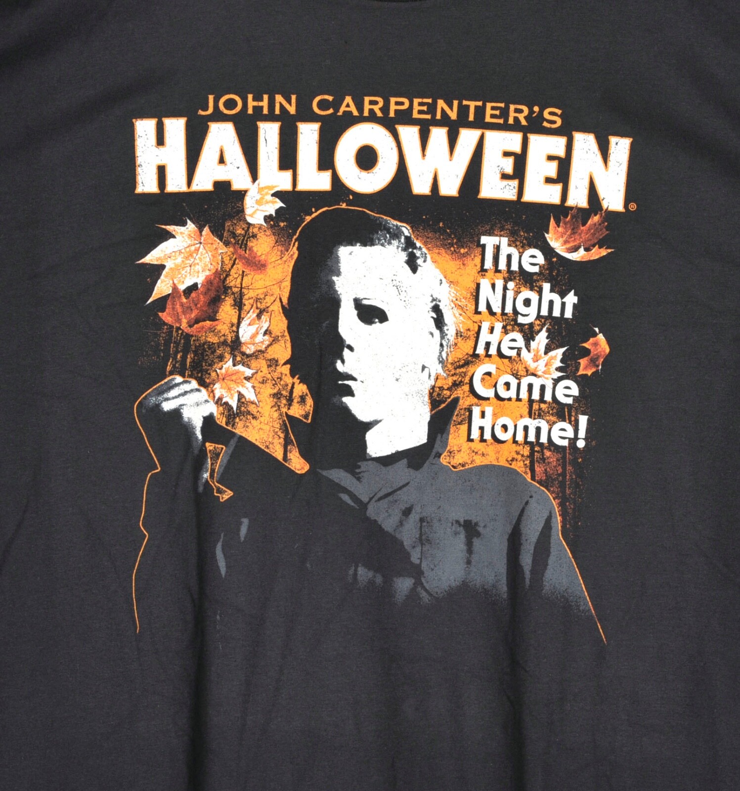 John Carpenter's Halloween The Night He Came Home Gutter Garb T Shirt ...
