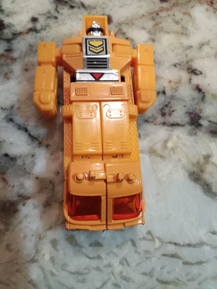 1983 MACHINE ROBO MR-24 CRAIN BRAIN Bandai Japan GoBots Vintage 80s Toy ...