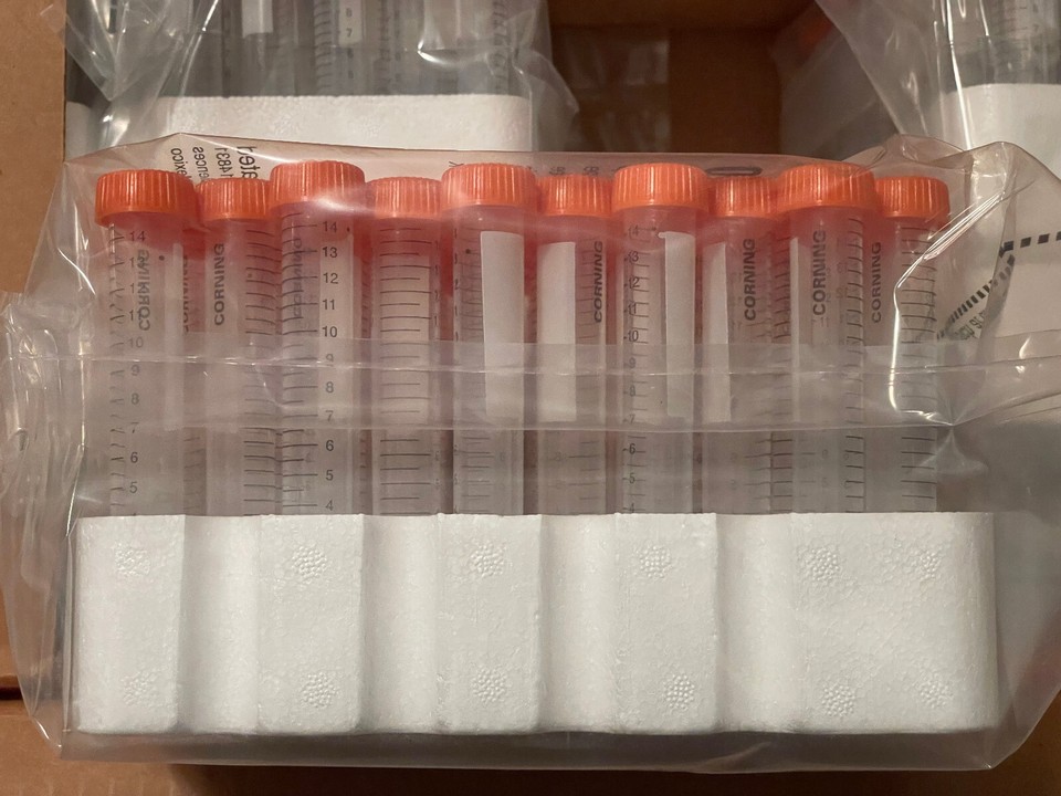 TUBES - Corning 430790 15mL Polypropylene CentriStar Cap Sterile - 500 ...