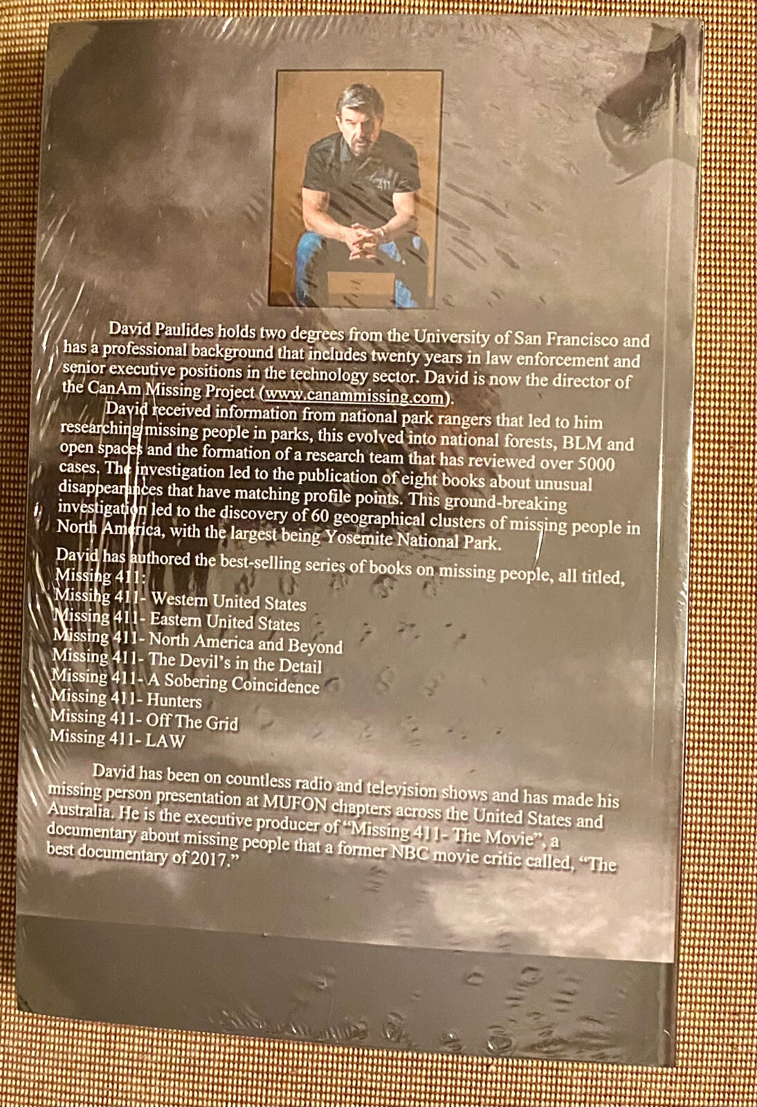 Missing 411 L.A.W. Land Air Water Brand New Factory Sealed Book David ...