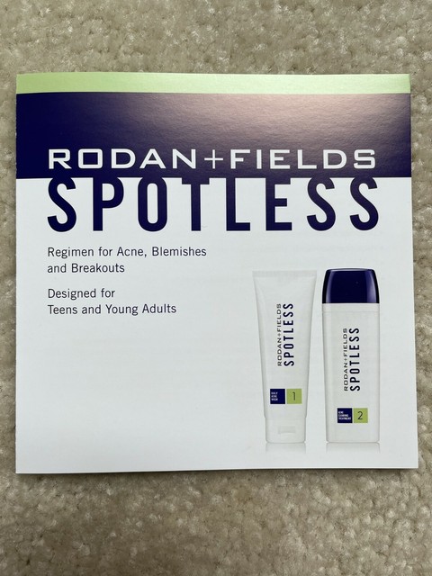 Rodan Fields Spotless Acne Regimen for Teens and Adults for sale online ...