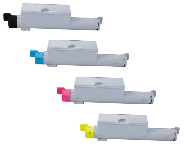 4 x Toner For Xerox Phaser 6360 6360N Dn / 106R01221 -106R01218 Hicap ...