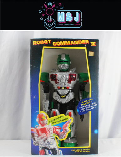 ZADAK Robot Commander II With Sound & Movement Vintage NEW (Aus Seller ...