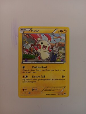 Pokémon TCG Plusle Furious Fists 31/111 Regular Common J& tarantula | eBay