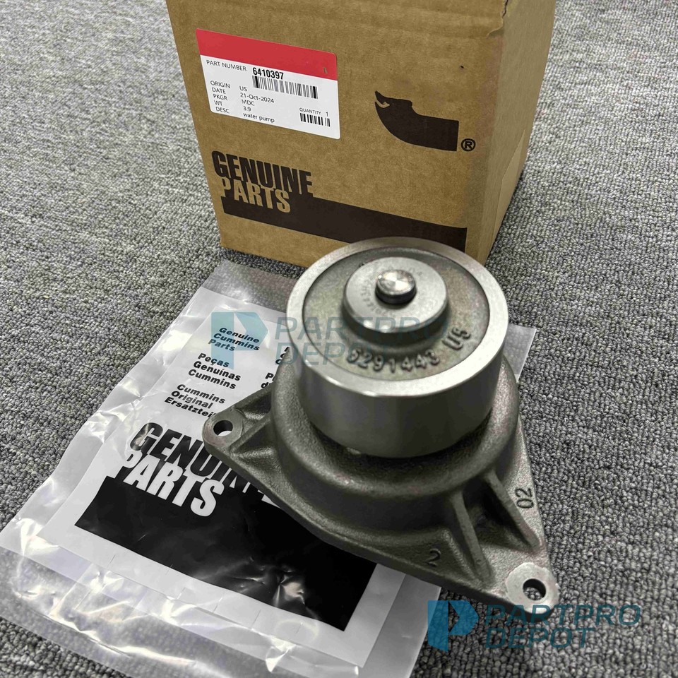 Genuine New Water Pump Kit Fit For Cummins 6410397 | eBay