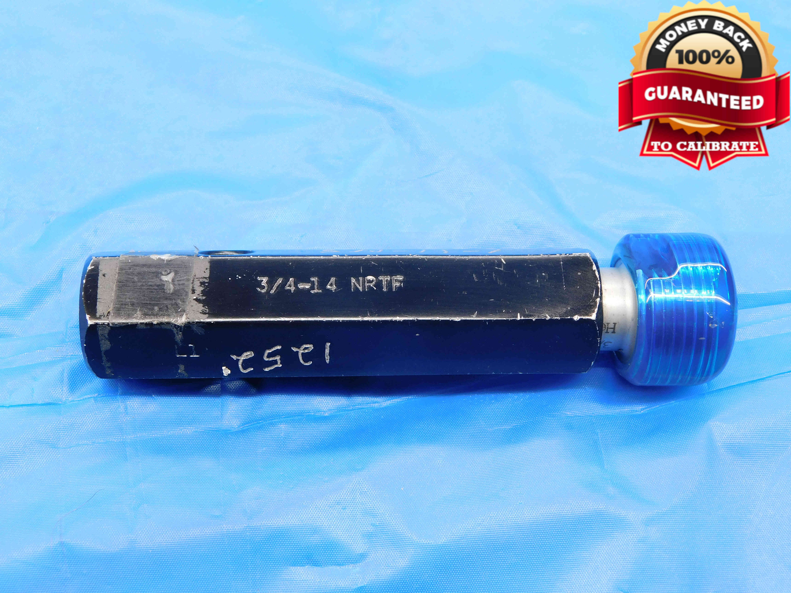 3/4 14 NPTF L1 PIPE THREAD PLUG GAGE .75 .750 N.P.T.F. 3/4"-14 ...