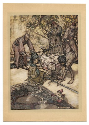 1913 ARTHUR RACKHAM Art Nouveau Fantasy Fairy Tales Original ANTIQUE ...
