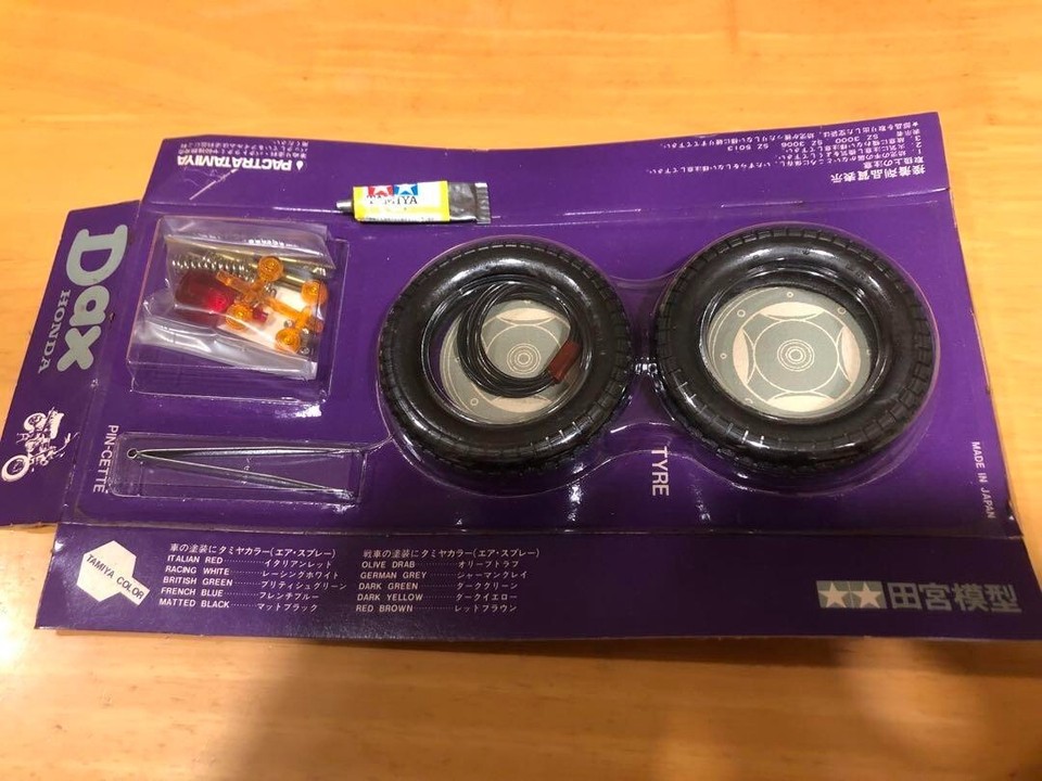 Dax Honda EXPORT 70 1/6 Motorcycle Series Model Kit Toy Hobby No 02 ...