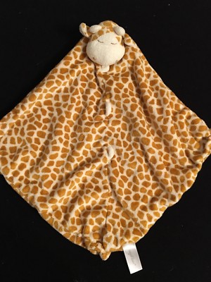 Angel Dear Sweet Giraffe Baby Security Blanket Lovie Lovey Thumbie | eBay