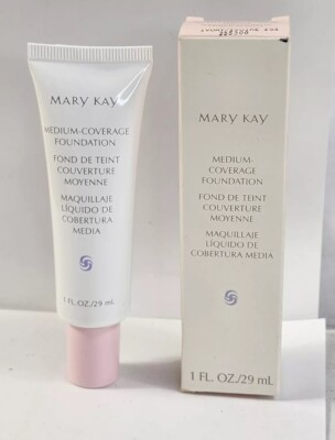 MARY KAY Medium-Coverage Foundation Ivory 204 Pink Cap Normal / Oily Skin 355300 | eBay