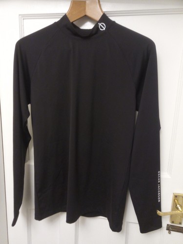 Oscar Jacobson Hamilton Mens Golf Performance Base Layer Black, Size L ...