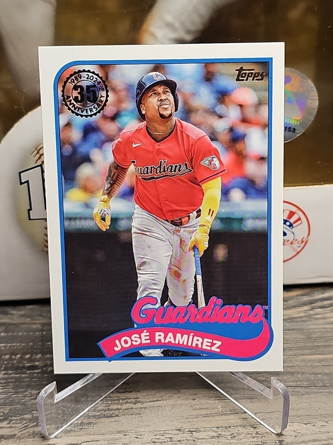 2024 Topps 35th Anniversary #89B-44 Jose Ramirez Cleveland Guardians ...