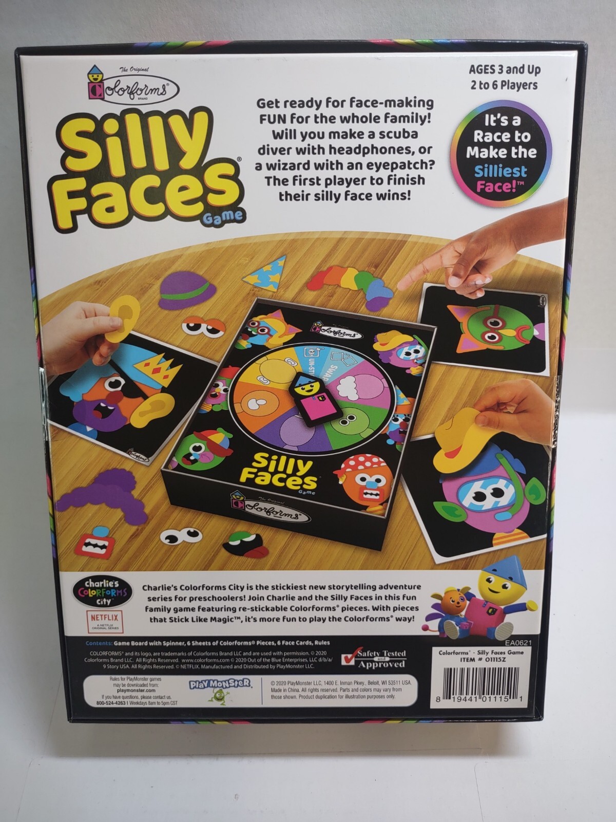 Silly Faces Game Charlie's Colorforms City a Netflix Original Series ...
