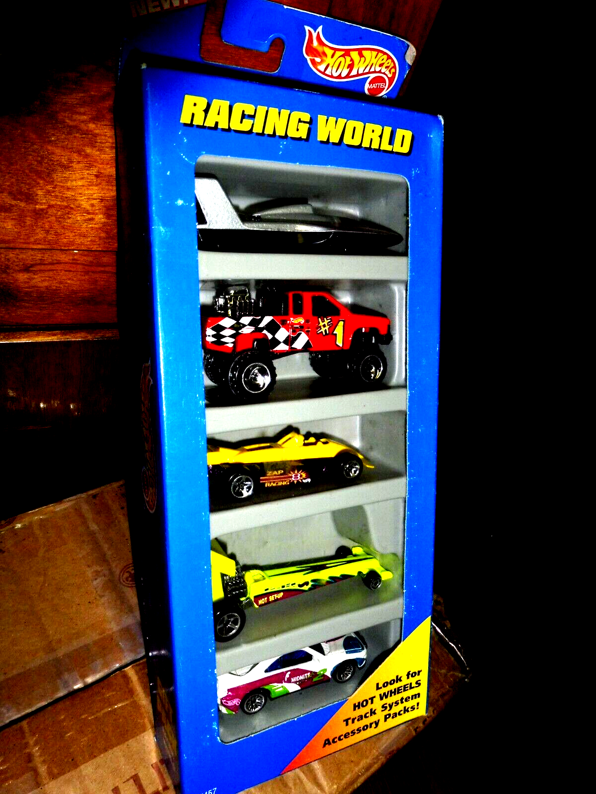 1996 HOT WHEELS 5 CAR GIFT PACK RACING WORLD NEW IN PACKAGE | eBay