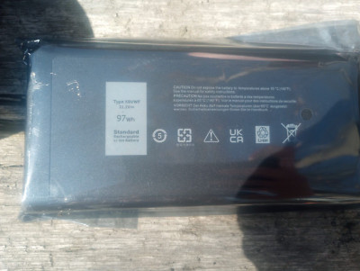 Battery, Type X8VWF 11.1V 97Wh Latitude 14 Rugged 5404 Laptop Battery ...