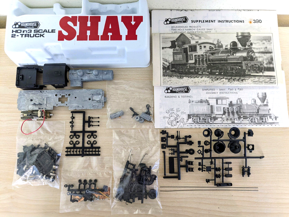 L@@K! **NIB HOn3 ROUNDHOUSE MDC LIMA 2-TRUCK SHAY KIT **SEALED BAGS ...